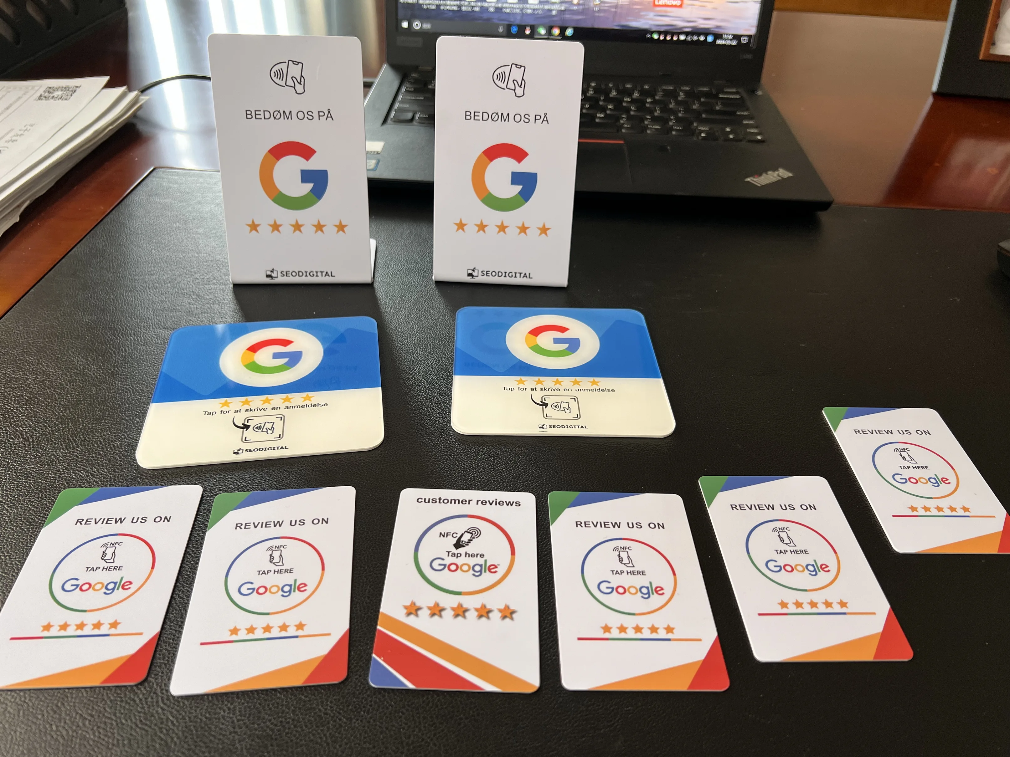 Google Review Nfc Table Sticker Restaurant Table Display Stand Google ...