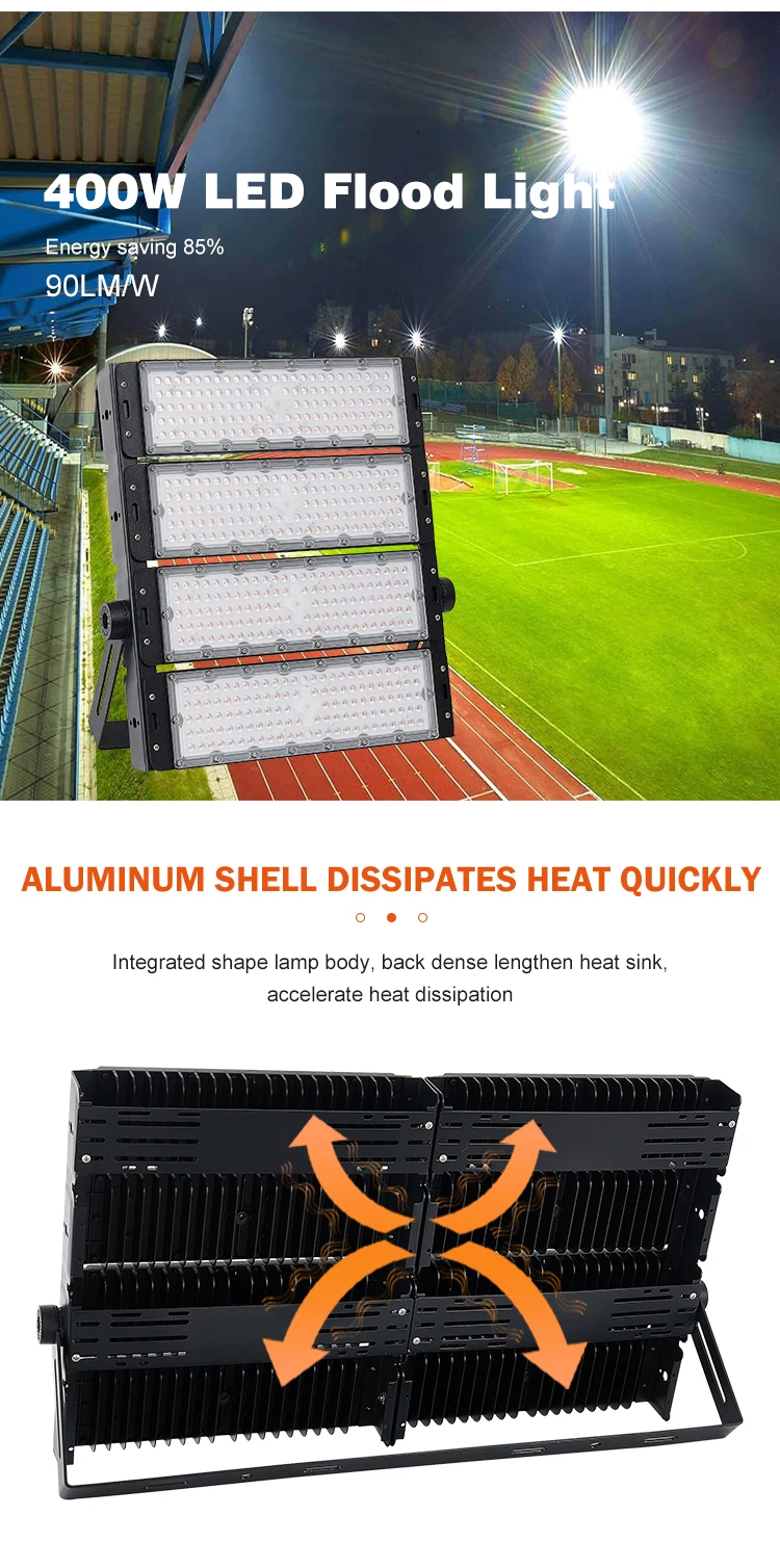 Modern Floodlight Stadium High-Pole Lamp Outdoor 200w-1000w LED