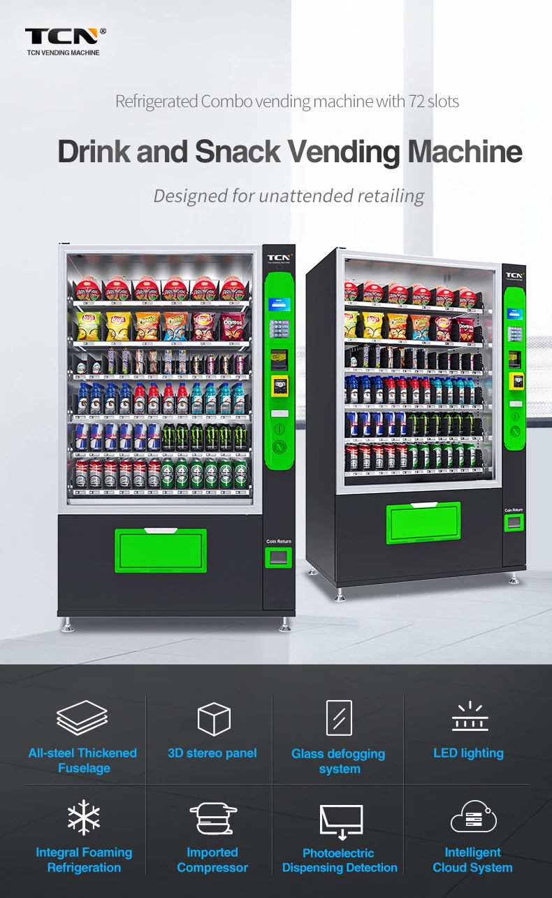 Tcn Vending Machine Snack Machines For Germany Outdoor Verified ...