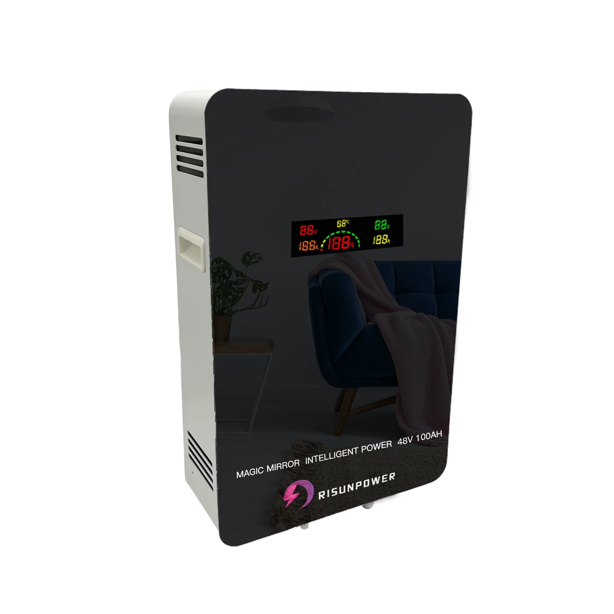 RisunPower Intelligent Magic Mirror Residential Energy Storage Lithium ...