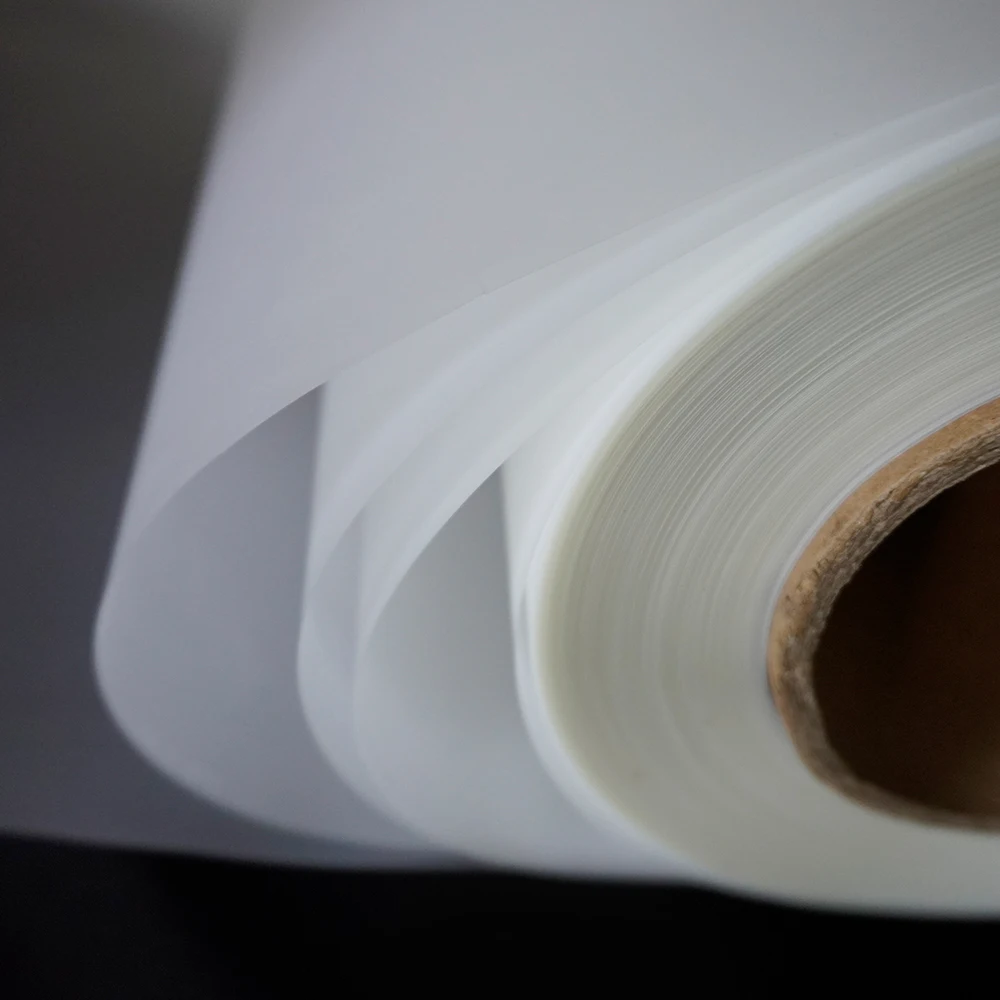 Dtf Film Roll Single Sided Matte Clear Pretreat Pet Heat Transfer Paper ...