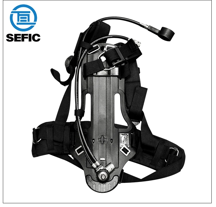 SEFIC 6.8l/300bar Carbon Fiber Cylinder - Positive Pressure SCBA