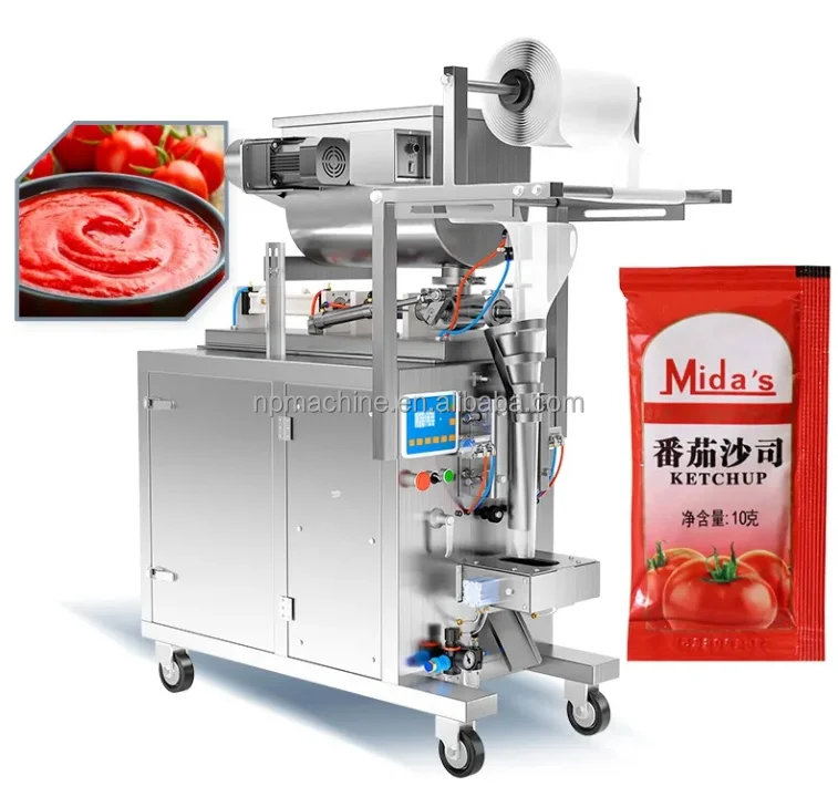 NP Brand Liquid Packing Machine Sachet Jam Paste Filling Machine ...