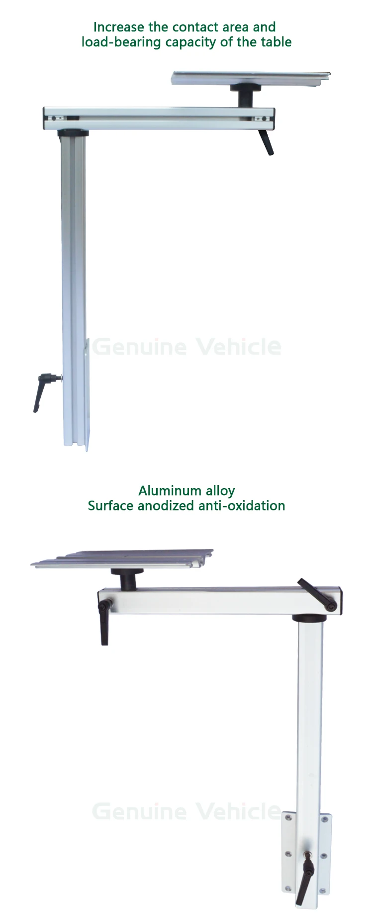 Genuine Vehicle Camper Van Accessories Adjustable Table Frame Rv ...