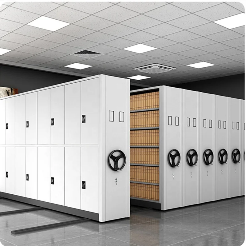 Multi Color Steel Bulk Filing Cabinet for Archives Library Mechanical ...