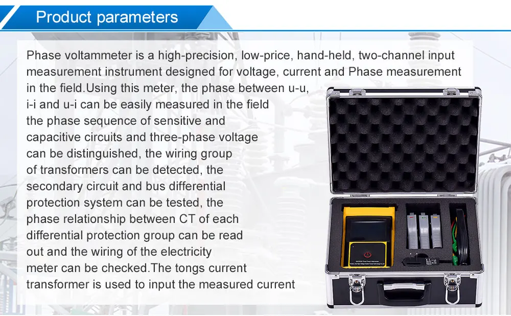 SMG3000 Portable Digital 3 Phase Power Tester with the Power Quality ...