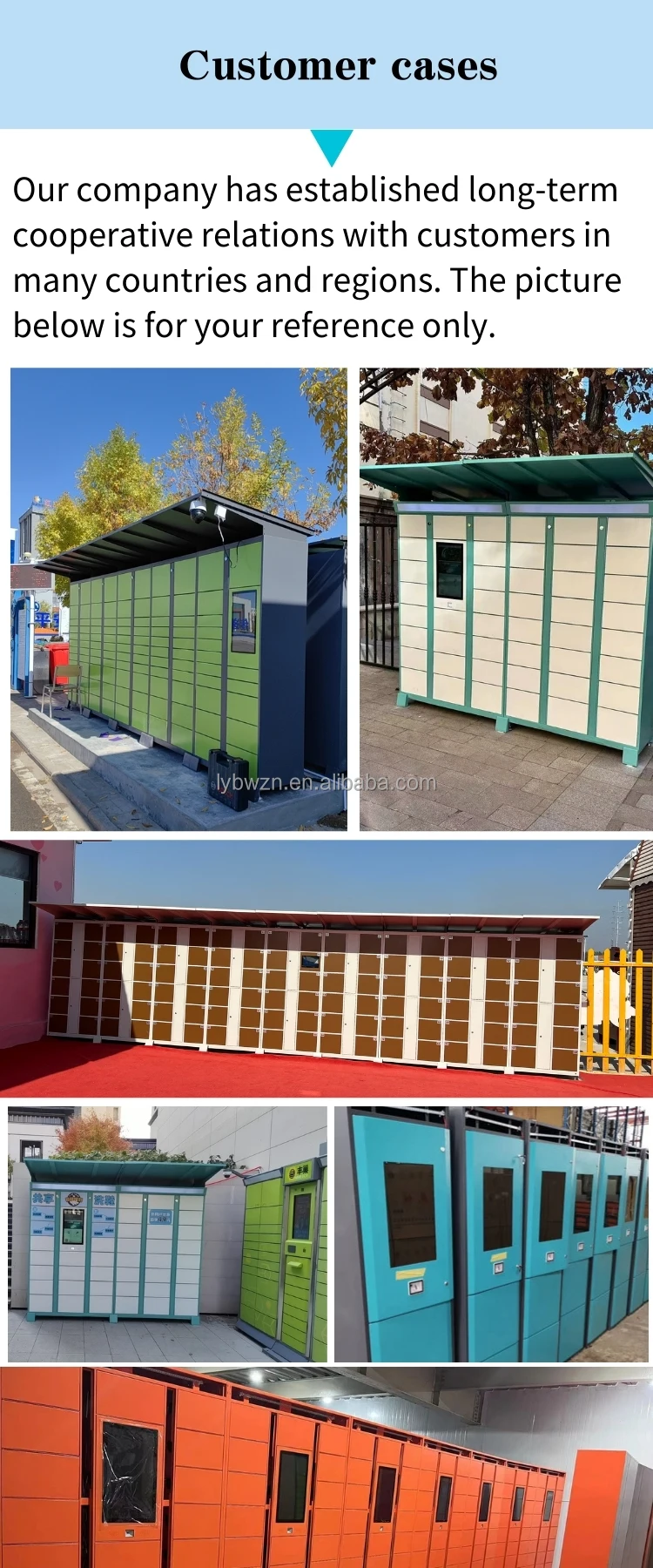 24 Hour Self Service Laundry Lockers Customize Outdoor Wash Wardrobe ...