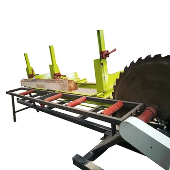 Portable Circular Wood Sawmill With Carriage - Buy Portable Wood ...