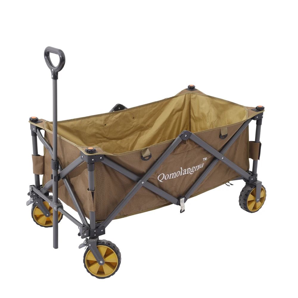 Stroller Wagon Collapsible Canvas Wagon For Beach Shopping Garden Park ...