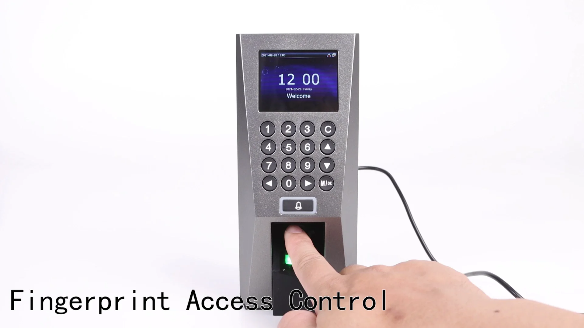 Biometric Fingerprint Access Control System Tcp/ip Zk Time Attendance ...