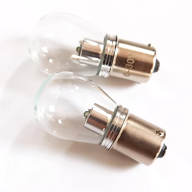 Ba15s Base S25 2w 5 Cree Chip Led Car Bulb Lamp Ba15d 7v-30v 200lm ...