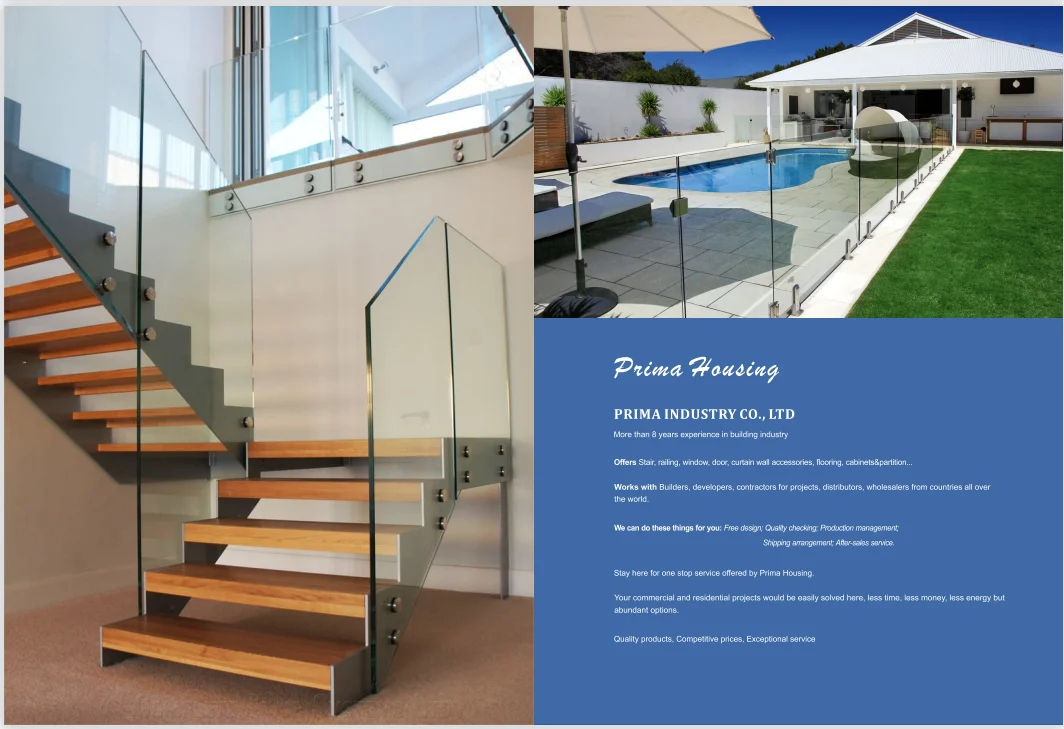 Prima Railing Modern Design Outdoor Stair Customized High Quality ...