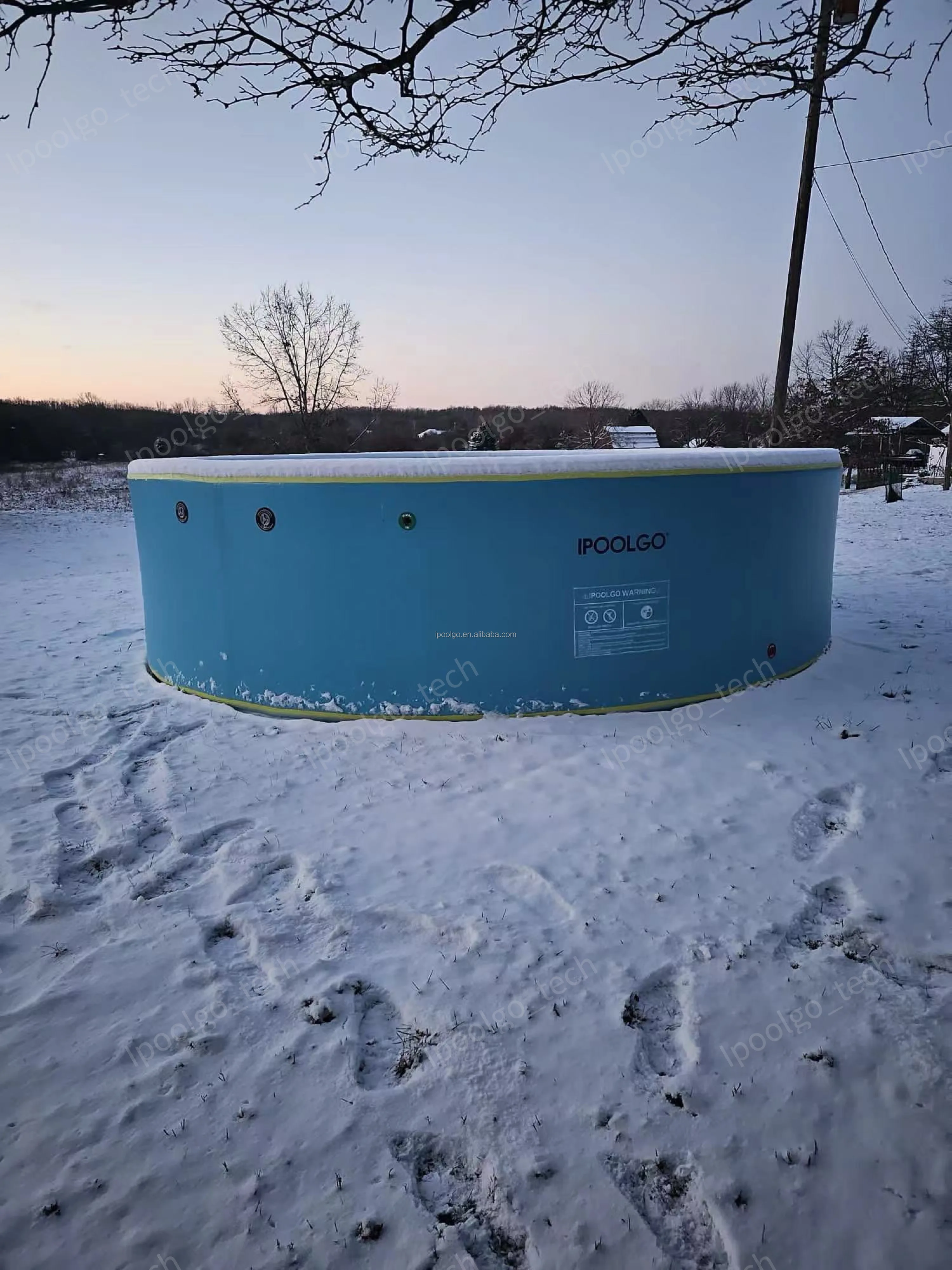 IPOOLGO Fast Setup Inflatable Pool - Perfect for Home Outdoor