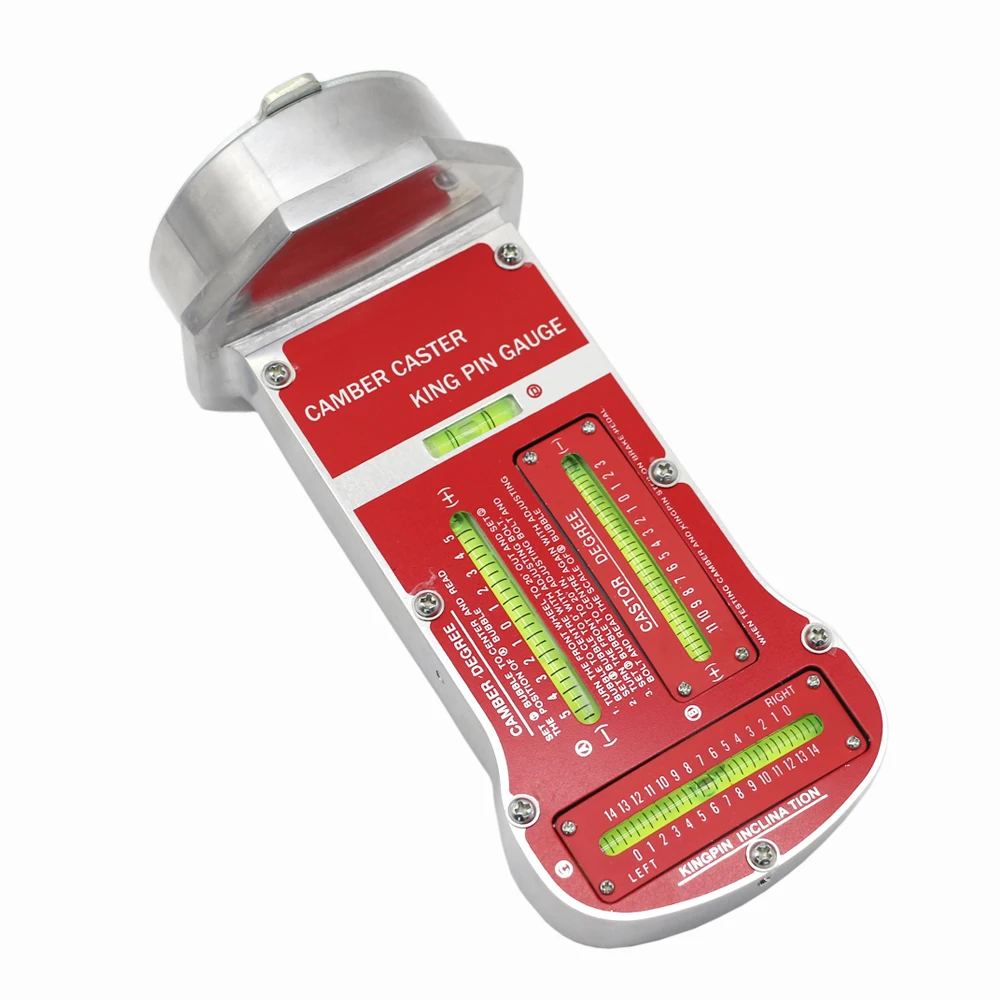 Automotive Front Wheel Inclination Angle Tester - Kingpin Gauge
