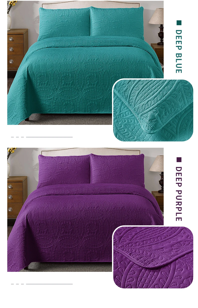 Factory Direct Sales Bedroom Bedding Wholesale Quilt Cover Bedspread ...