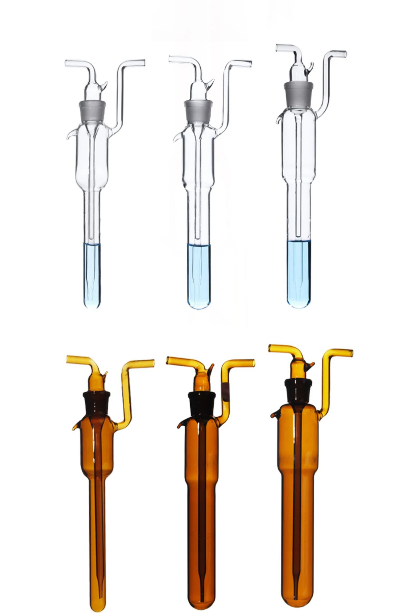 Loikaw Glass Bubble Absorption Sampling Bottle Collection Tube For Air ...