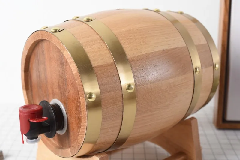 Custom 1.5l Oak Barrels Wooden Beer Barrels And Whisky Decorative ...