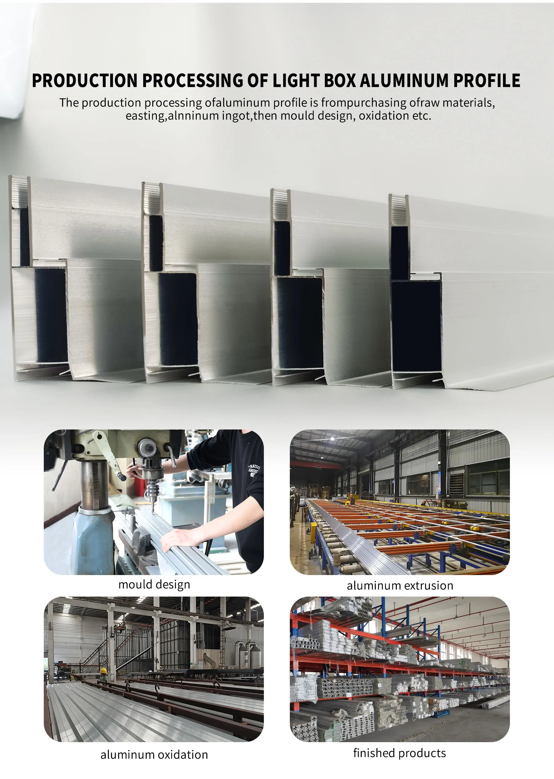 Aluminium Profile for Lightbox Frame Advertising Fabric Frame Trade ...