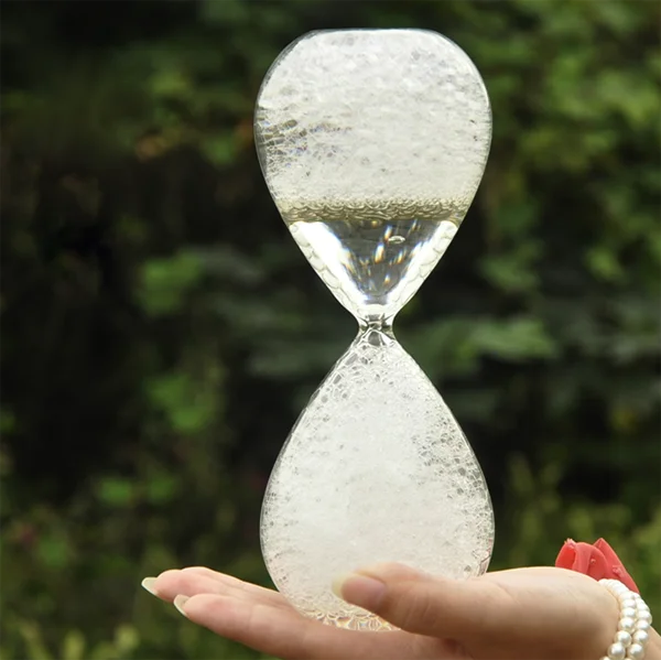 Bubble Water Hourglass With Colorful Liquid - Buy Hour Glass Hourglass ...