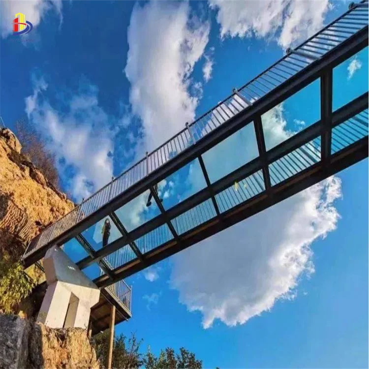 Walkway Laminated Tempered Glass Floor for Glass Bridge | Safe, Modern ...