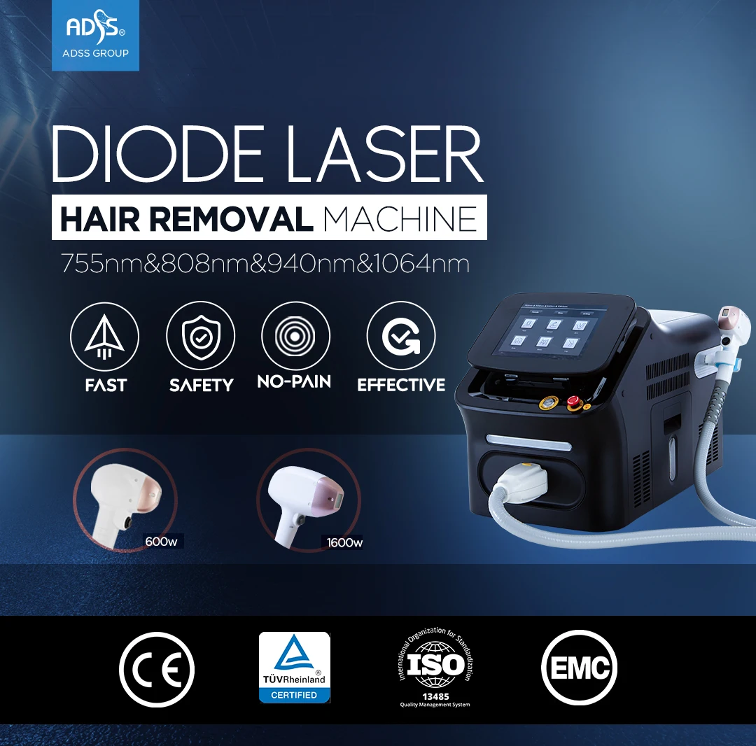 ADSS Diode Laser Hair Removal - Efficient Depilacion Laser