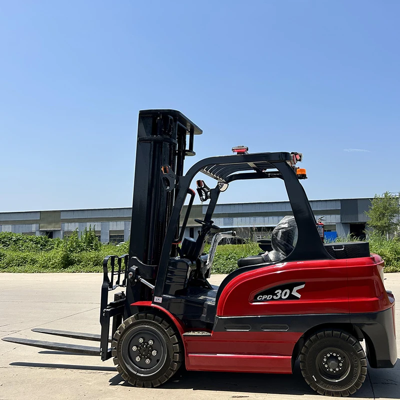 3T Electric Forklift 1T-30T Pallet Stacker Fork Lifts Truck Powerful ...