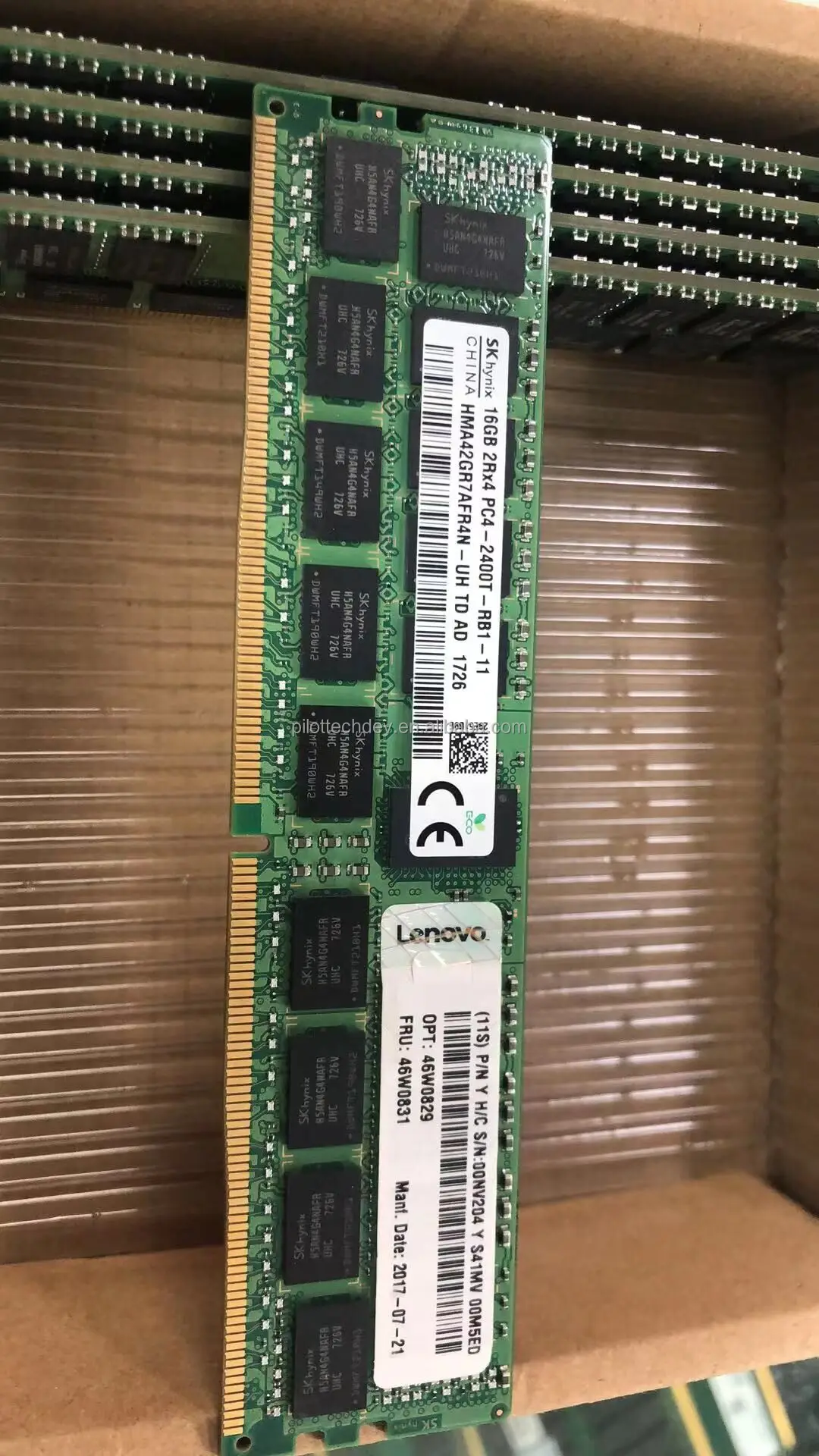 16GB (1x16GB) PC4-19200 CL 17 ECC DIMM SERVER MEMORY 46W0831 46W0829 ...