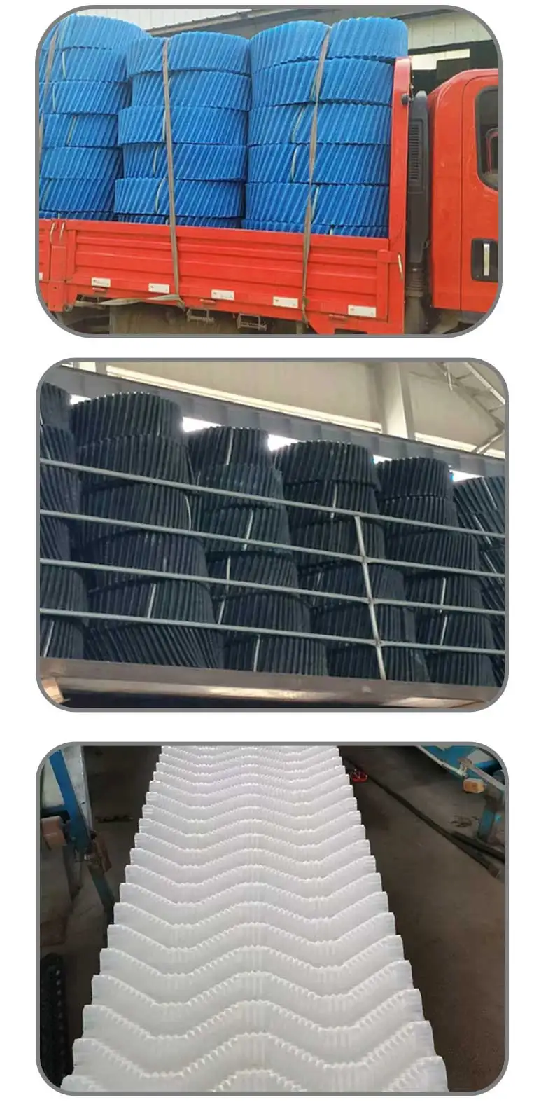 Oem Cooling Tower Packing Filler High Temperature Heat Sink Cooling ...