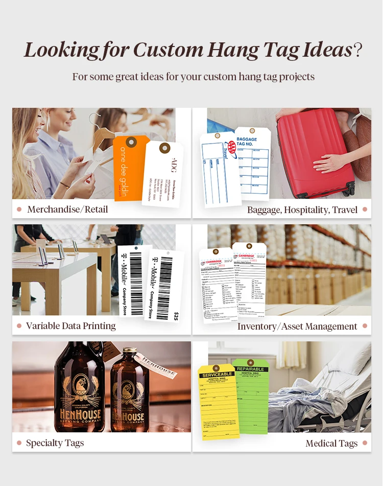 Custom Fashion Colorful Design Pvc Plastic Paper Garment With String ...