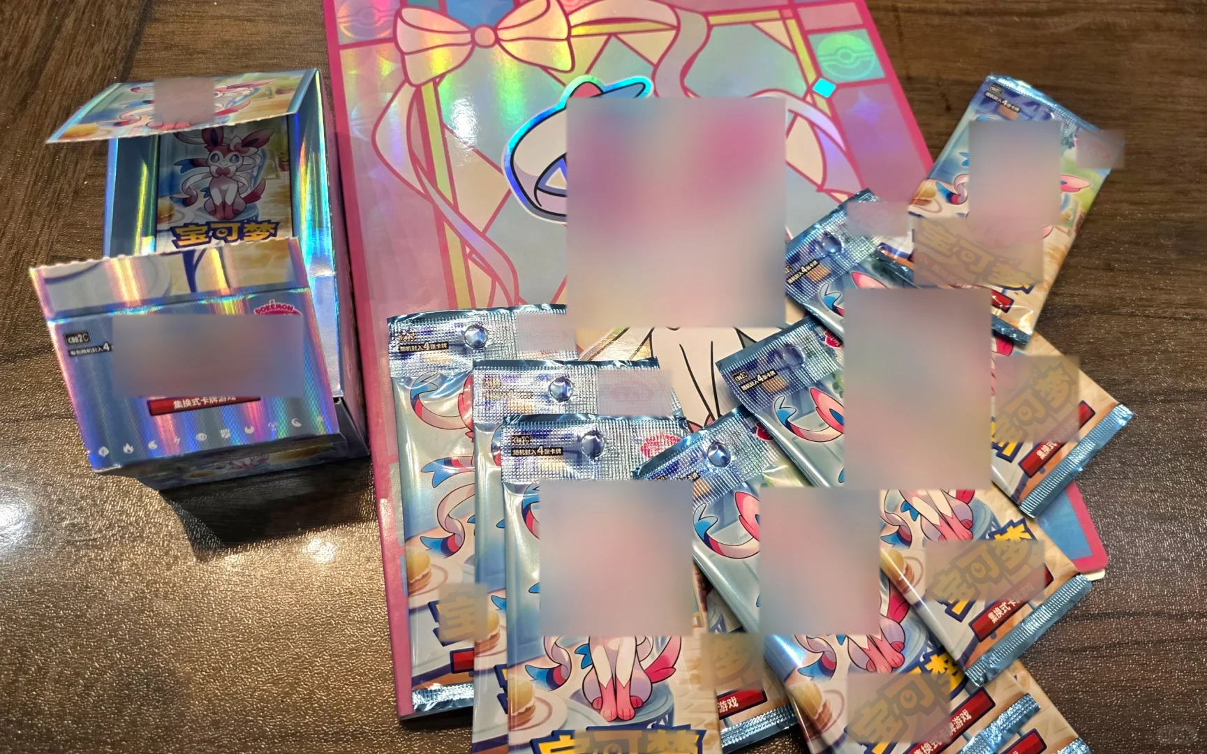 Original Poke-moned Simplified Chinese Trading Cards Journey Wang Jing ...