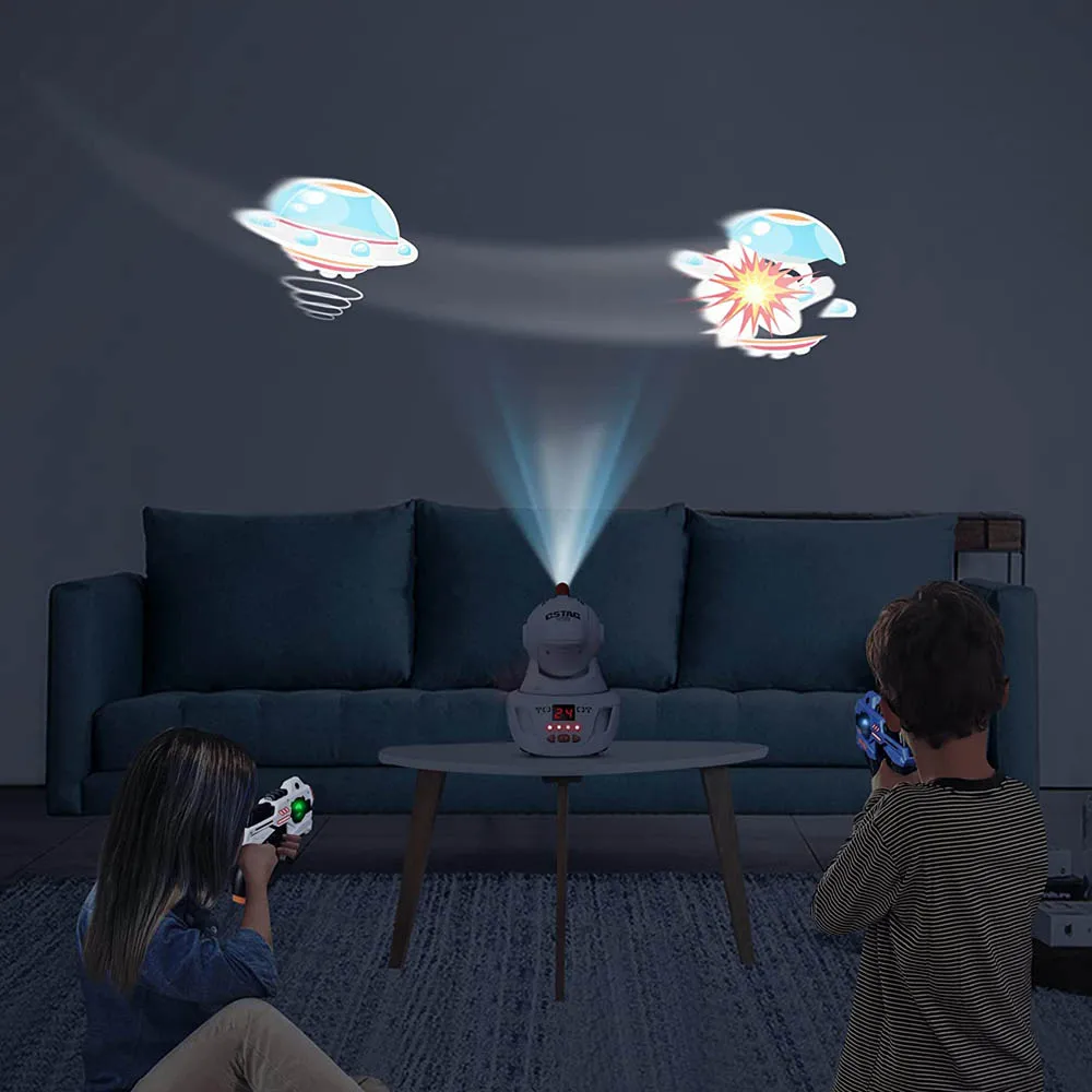 Infrared Laser Gun with Augmented Reality - Fun & Learning