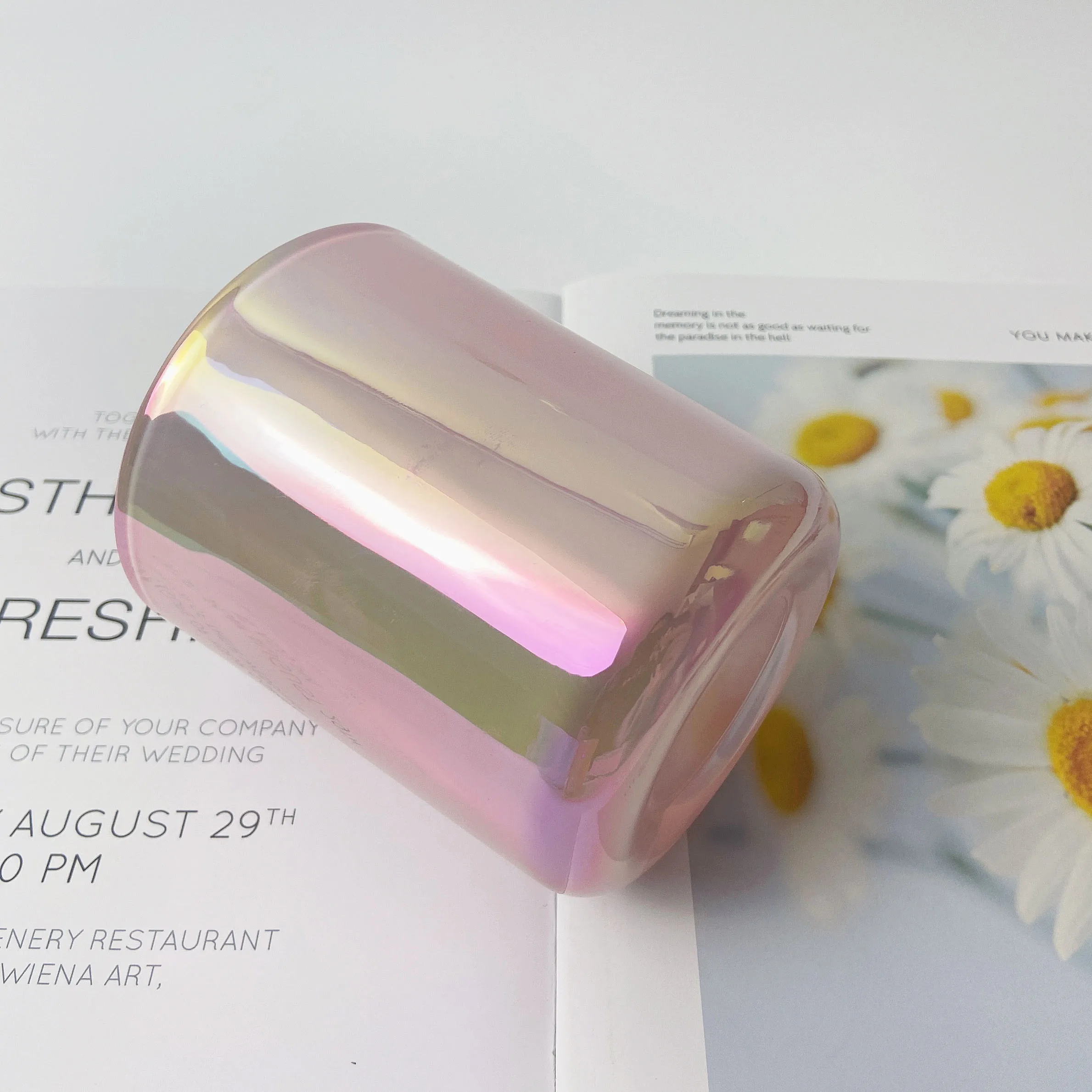Wholesale Iridescent Candle Jars - Creative & Durable