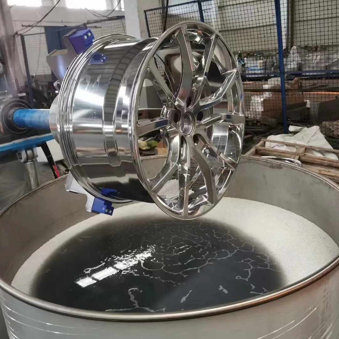 Easy-to-operate Vibratory Polishing Machine For Alloy Wheel Surface For ...