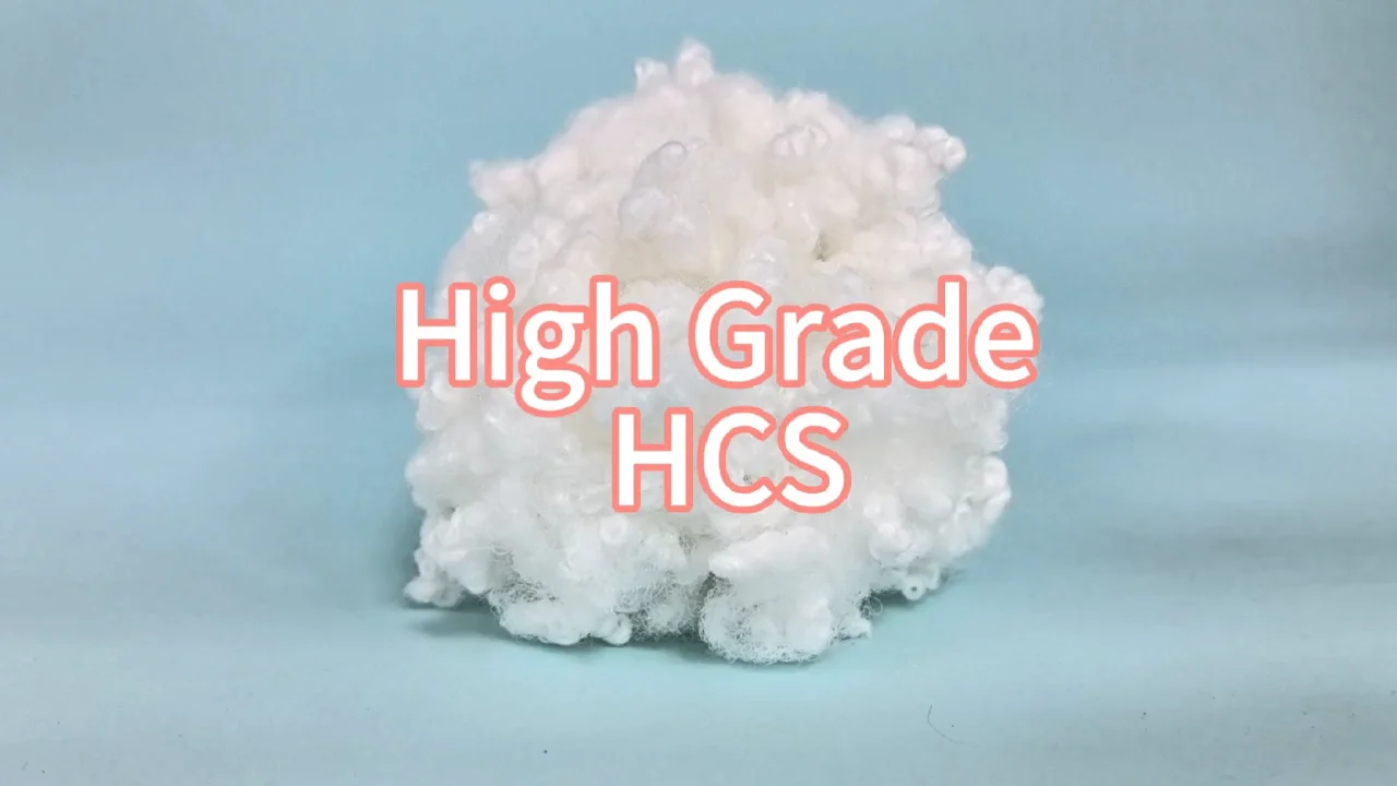 Virgin 32mm 3d Hollow Conjugated Hcs Fiber Polyester Staple Fiber - Buy ...
