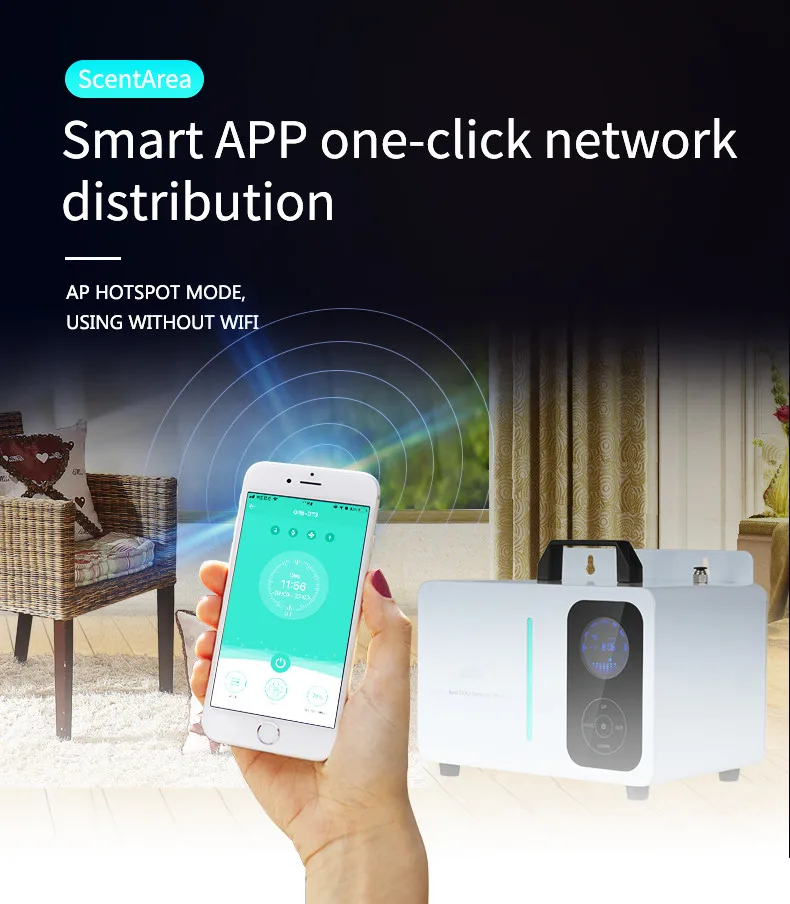 Big Diffusing Machines 10000cbm Scent Machine Wifi Control Scent ...