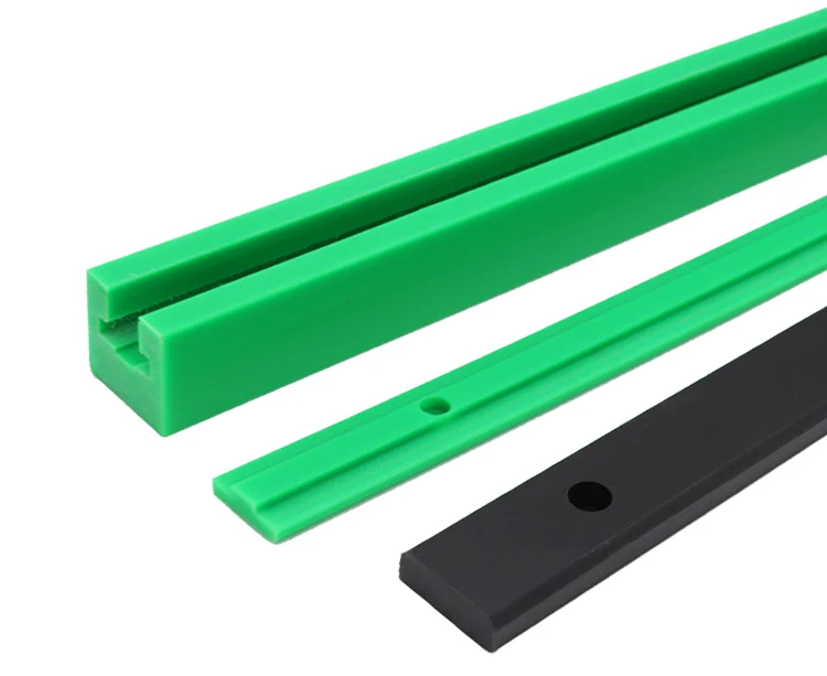 High Hardness Nylon Plastic Chain Guide Pe Pe500 Pe1000 Plastic Slide ...