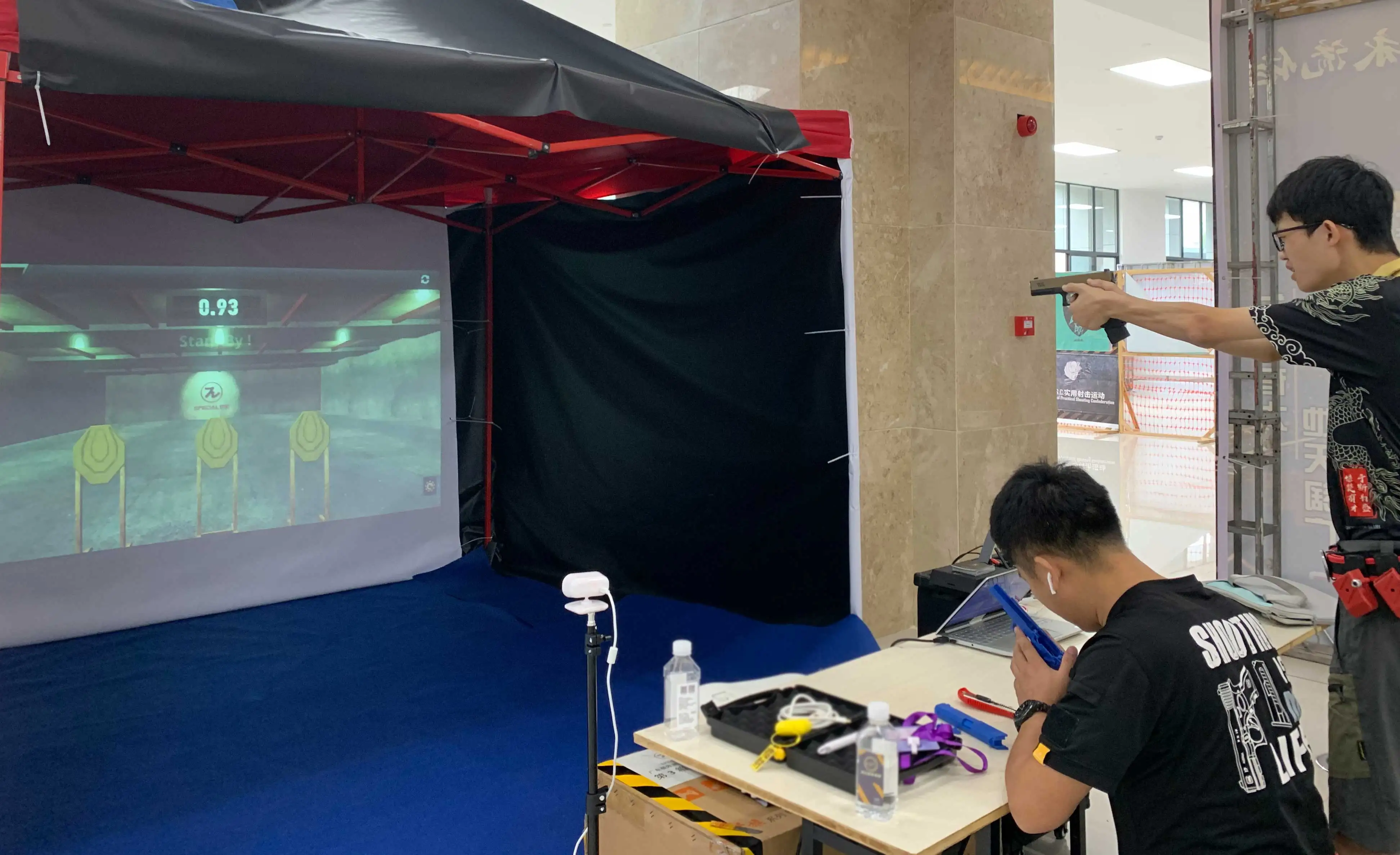 IPSC Indoor Shooting Training System: 24 Stages with L17Pro Simulator ...