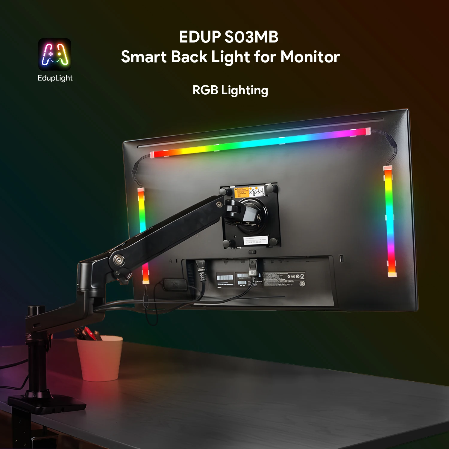 Smart LED Neon Light Strip - EDUP EH-S03MB with Bluetooth