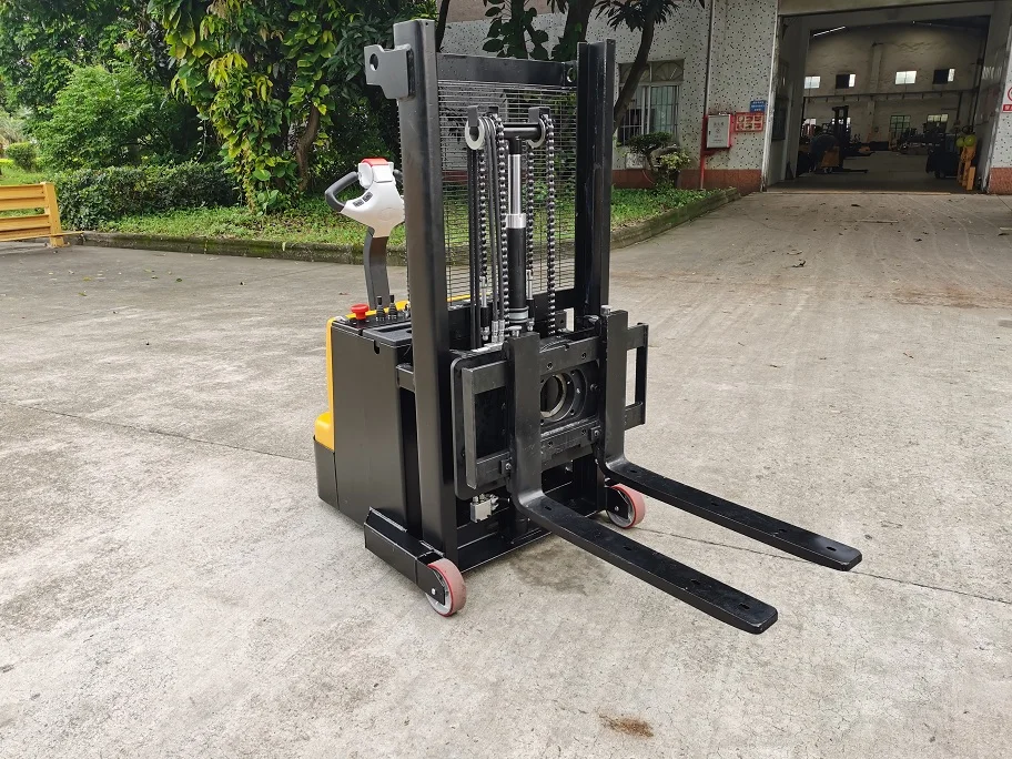 Veshai Fully Powered Counter-balanced Pallet Stacker Truck With Side ...