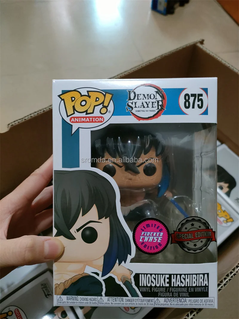 Hot Selling Pop Animation Demon Slayer #875 Inosuke Hashibira Funk Pop ...