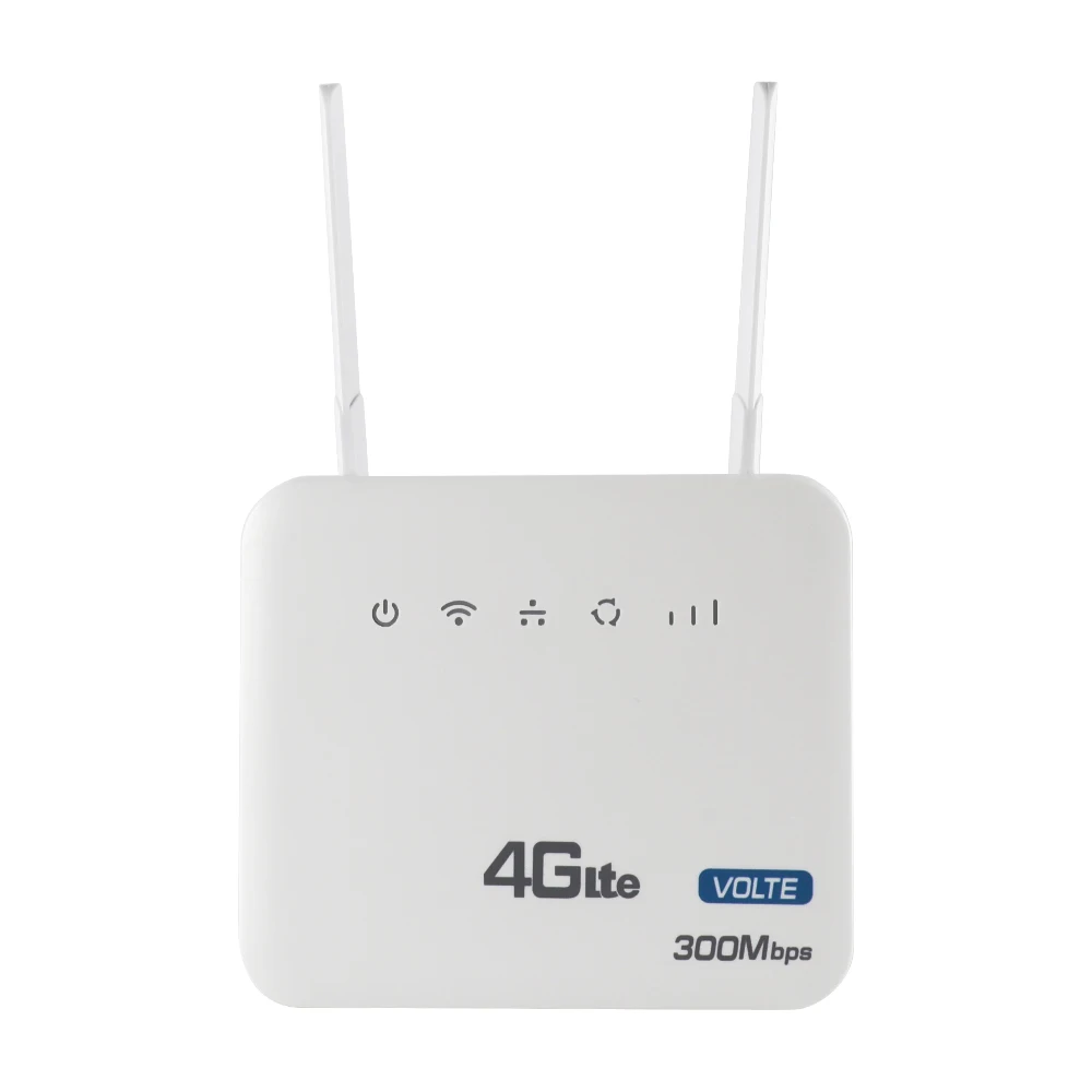 4g Cpe Router Cat4 300mbps Voice Rj11/rj45 4g Lte Router With Sim Card ...