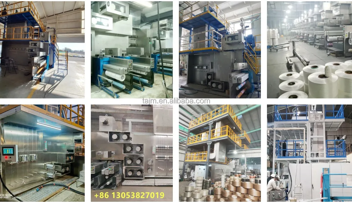Olefin Webbing Fiber Making Line/ PP Multifilament Fdy Polypropylene ...
