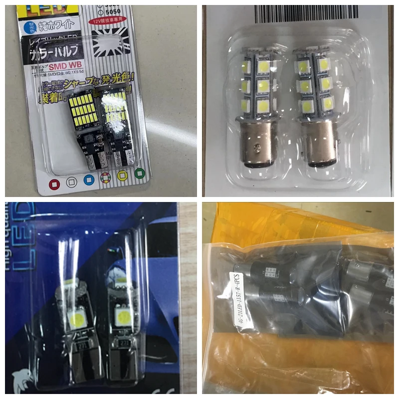 Hss-catalogue Car Interior Light T10 Led Bulb Canbus Readling/fog/brake ...