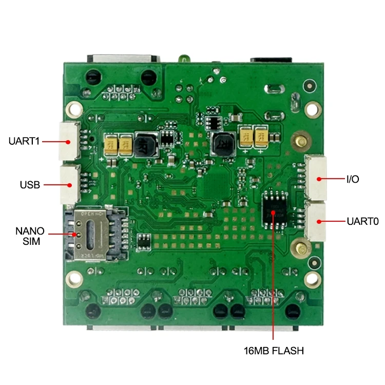 4G Mini Router LTE 300Mbps OpenWrt Industrial Wireless with 1 WAN & 3 ...