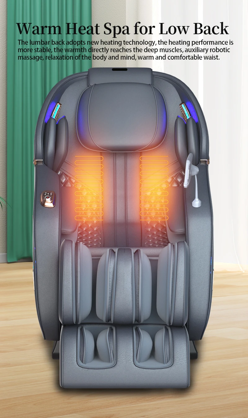 Body Relax Multi Point 3d Zero Gravity Massage Chair Sl Shape Rail Ai ...