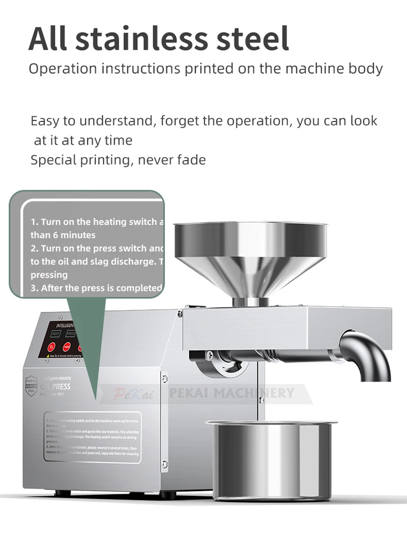 B01 Mini House Home Oil Pressers Sesame Oil Extraction Machine - Buy ...