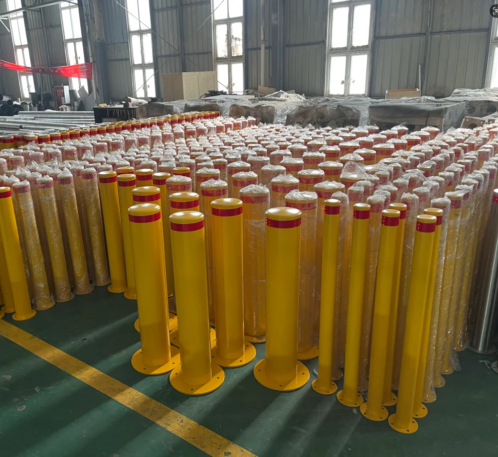 Australian Standards Bolted Bollards Decorative Bollard Yellow Steel ...