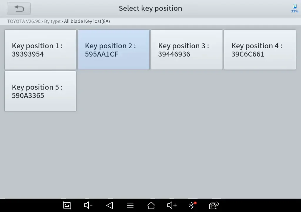 XTOOL M822 Adapter Key Programmer for Toyota 8A/Mercedes-Benz AIl Key ...