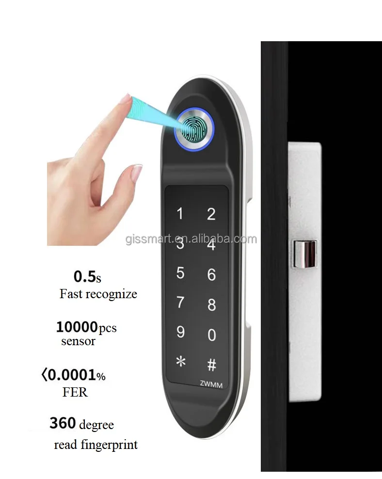Gis Smart Factory Electronic Digital Biometric Smart Finger Print Lock ...
