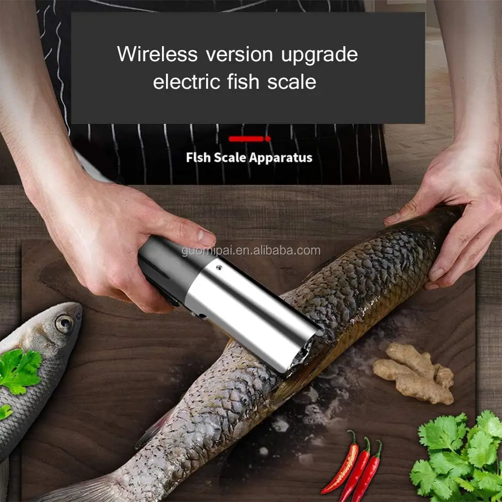 Fast Handheld Electric Fishing Scaling Scrapper Machine Fish Scaler ...